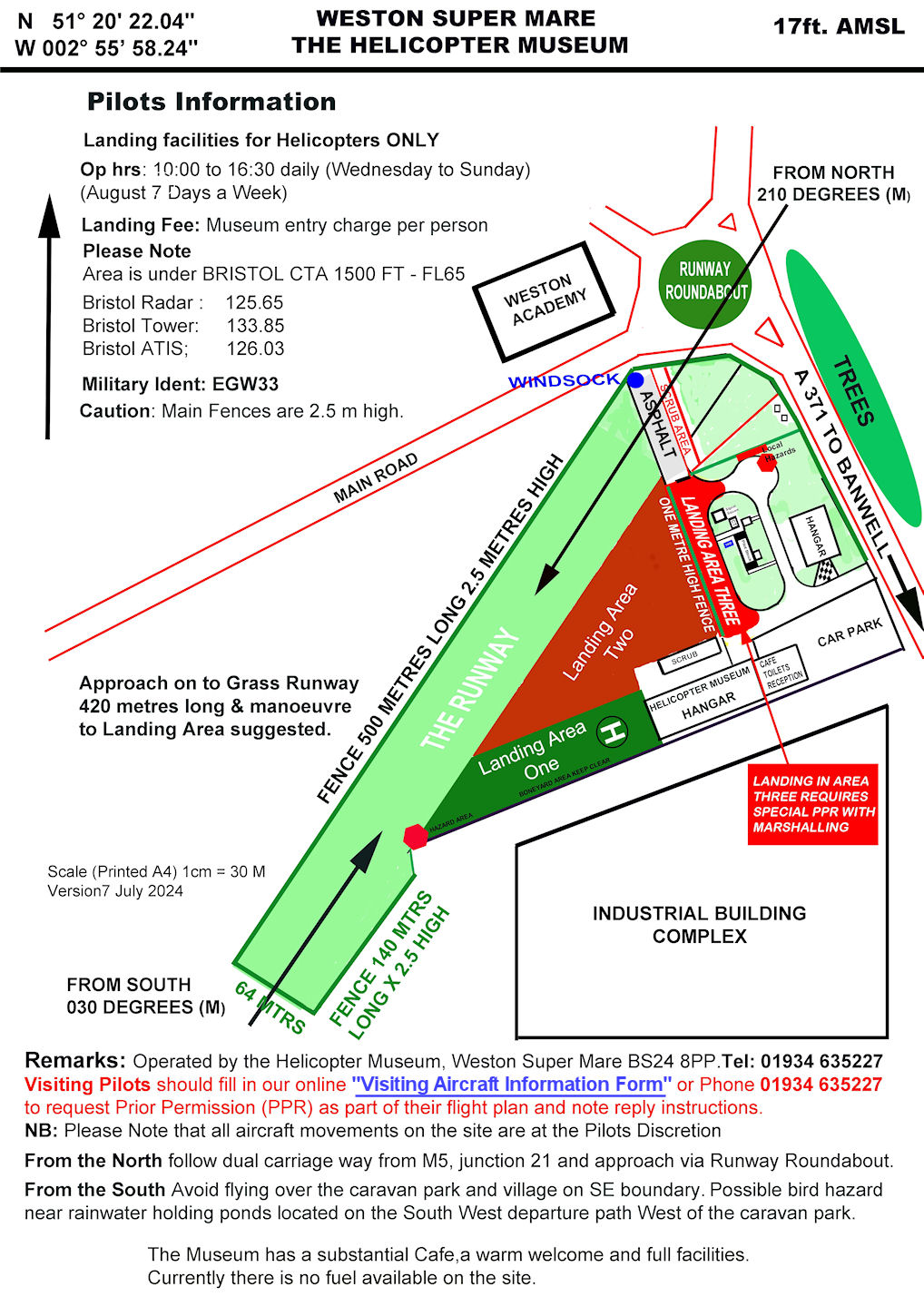 The Helicopter Museum | Pilots notes